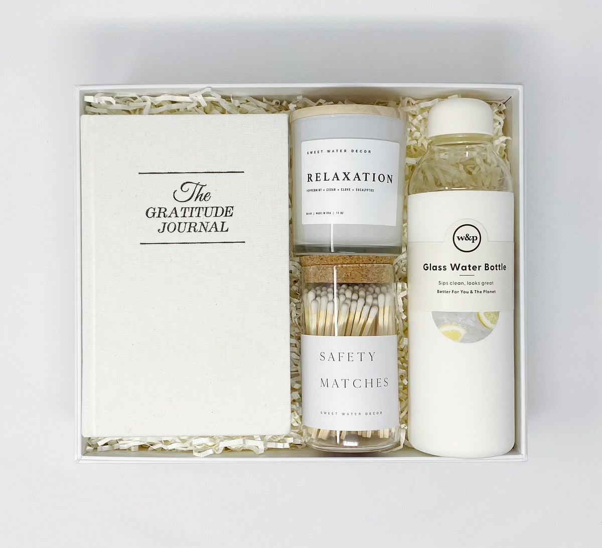 Grateful Gift Box: Gratitude Journal & Relaxation Candle